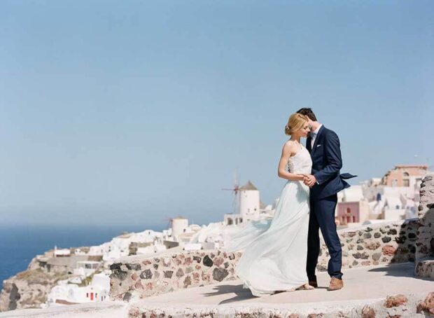 Grecian Wedding Style, Santorini | Think Happy Events
